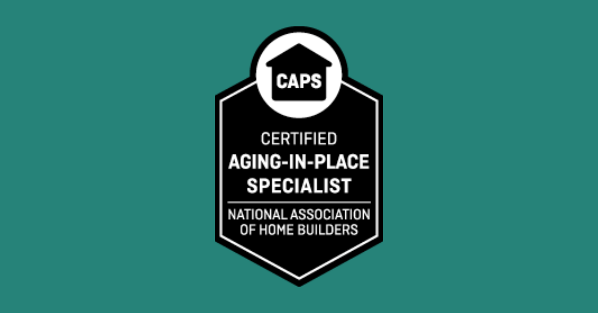 What are Certified Aging-in-Place Specialists (CAPS)? – WelcomeYears